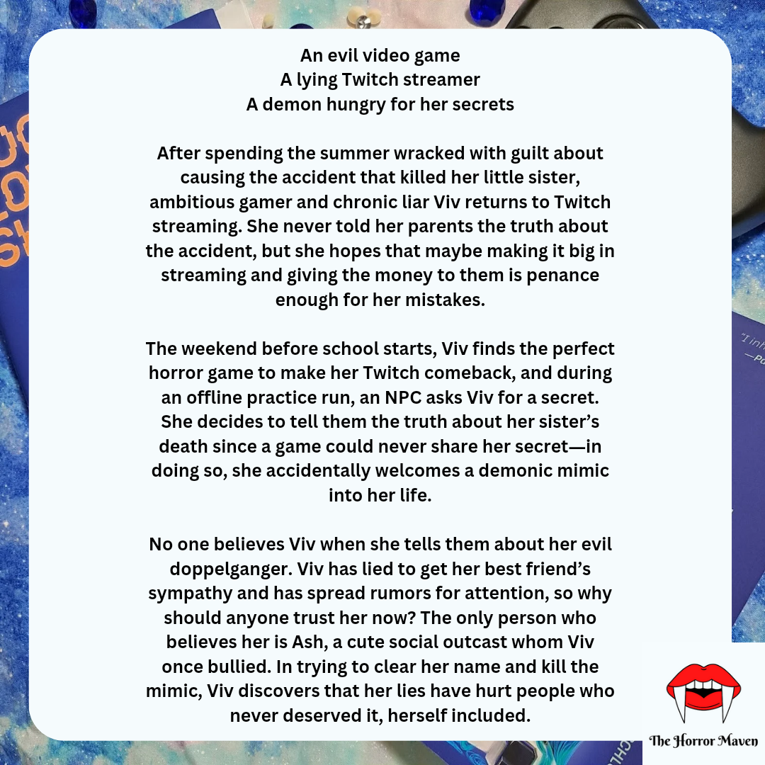 Book Review: Grief and Video Game Horror Tango in this YA Horror Debut ...